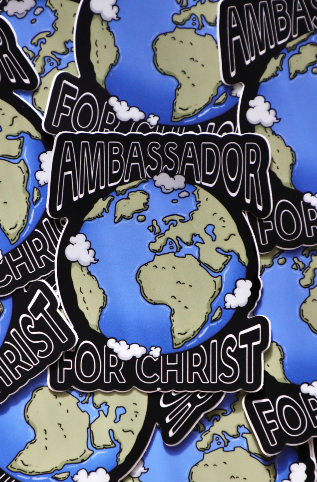 Ambassador For Christ Sticker - Faith Based Sticker – Infinite Value